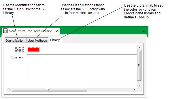 Logic Guide - Configure an ST Library (Logic Program Properties and Values)